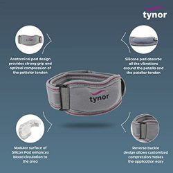 Tynor Patellar Support - Grey, Universal (D 19) - FitMax